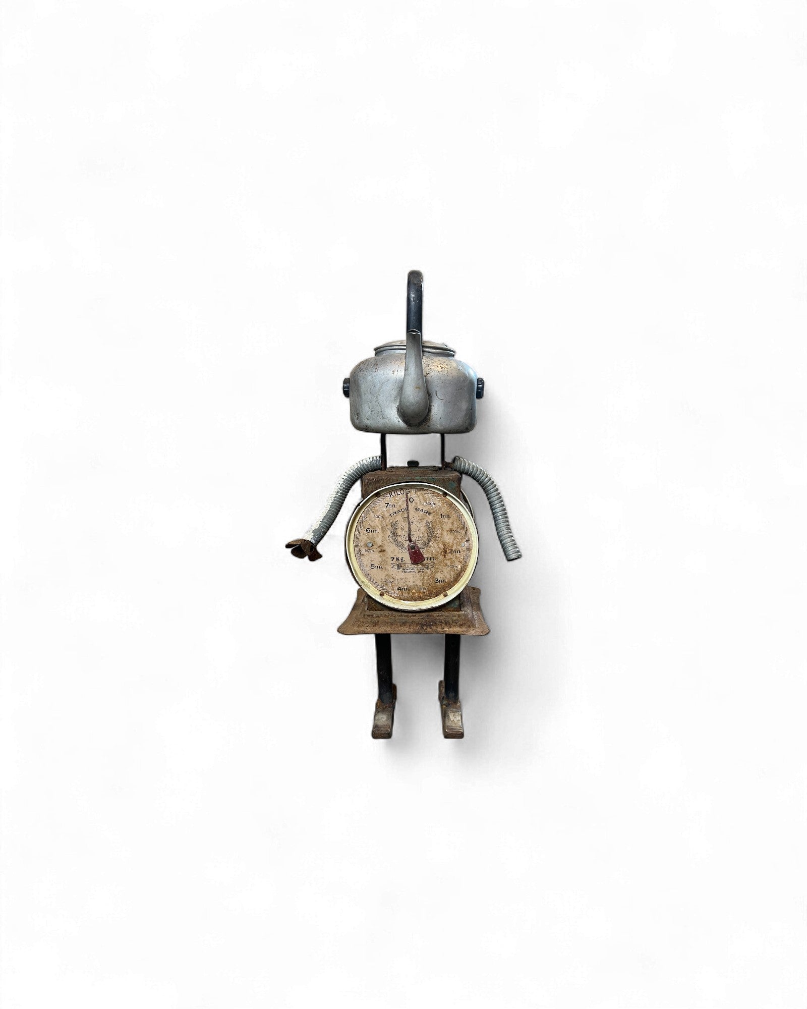Kettle Head – Upcycled Robot Sculpture