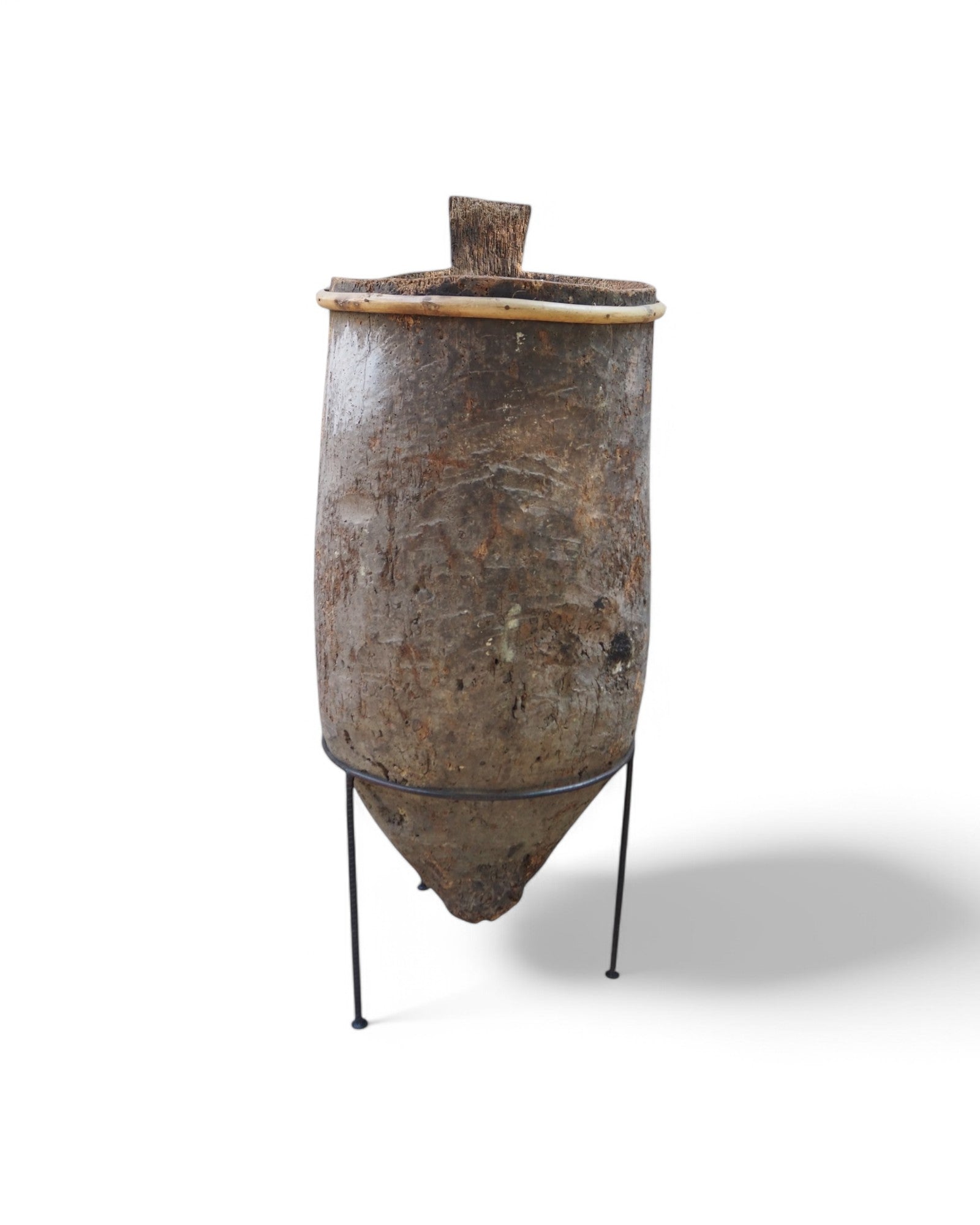 1940s Jodhpuri M Wooden Beer Drum